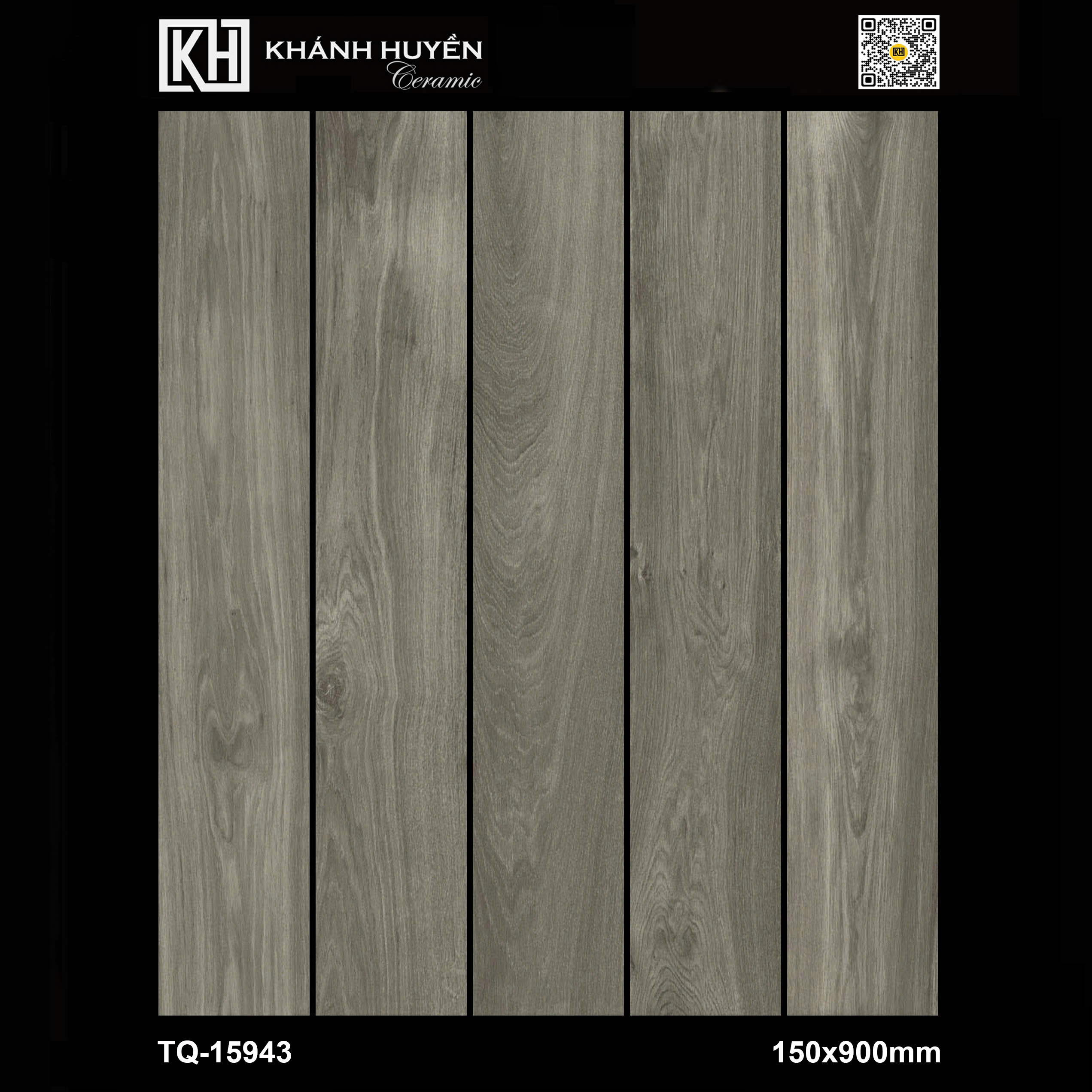 Gạch Giả Gỗ 150x900 TQ-15943 - Khánh Huyền Ceramics